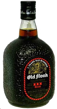 OLD MONK RUM 7 years old blended