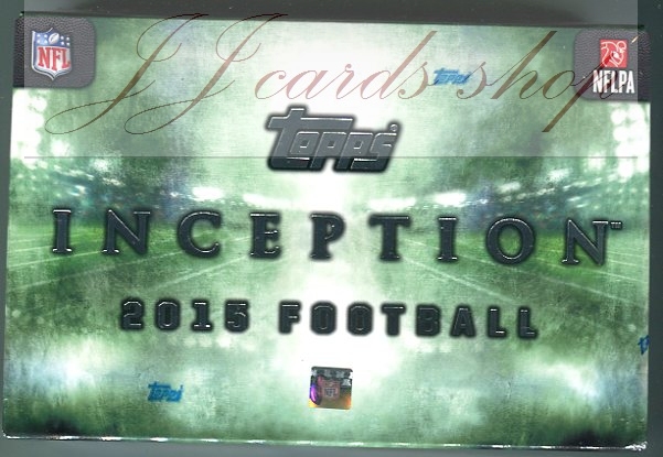 NFL 2015 Topps Inception Football 美式足球卡 卡盒