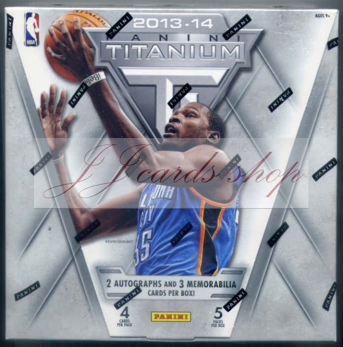 NBA 2013-14 Panini Titanium 籃球卡 卡盒 (每盒平均有2張 簽名卡 + 3張 用品