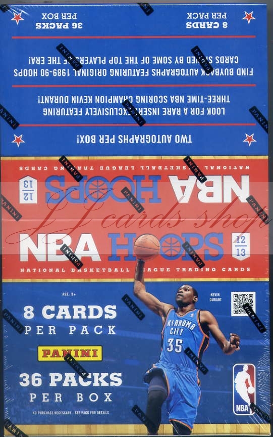 NBA 2012-13 Panini Hoops 籃球卡 卡盒