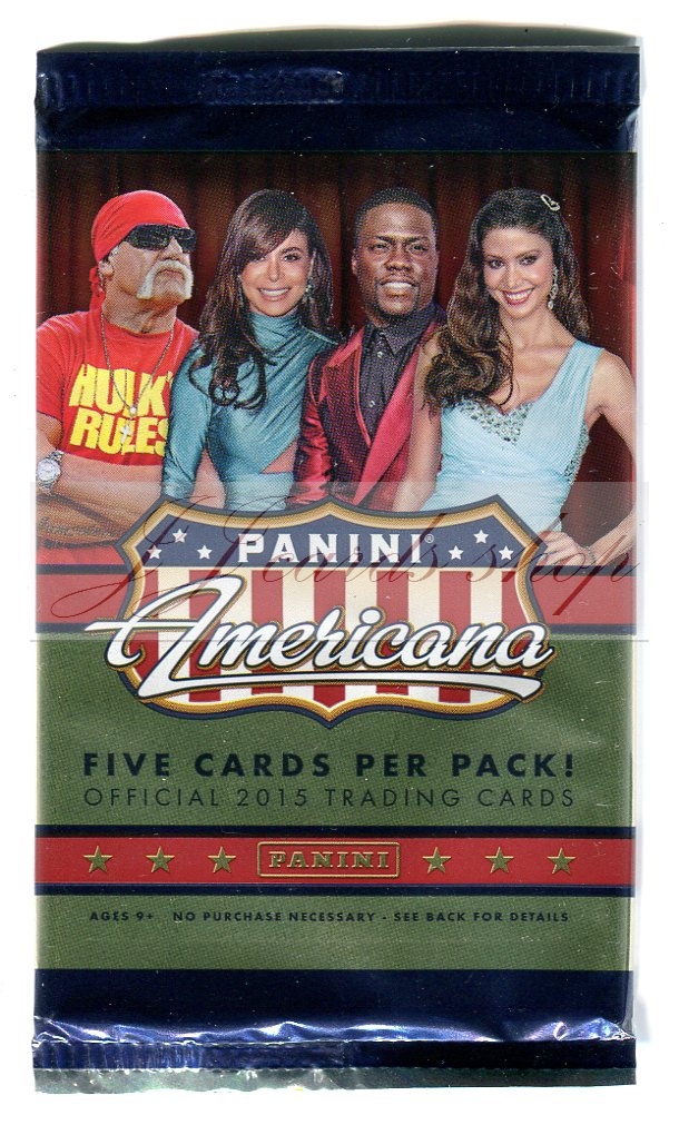 2015 Panini Americana 美國 流行文化 影視 明星卡 卡包