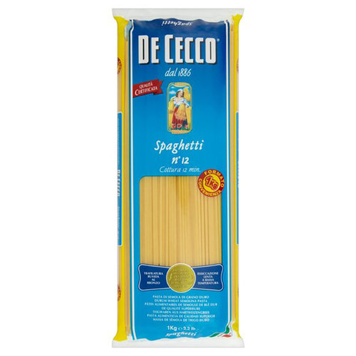 義大利 DE CECCO 得科 義大利麵 直麵 SPAGHETTI No.12 義大利肉醬麵 必備
