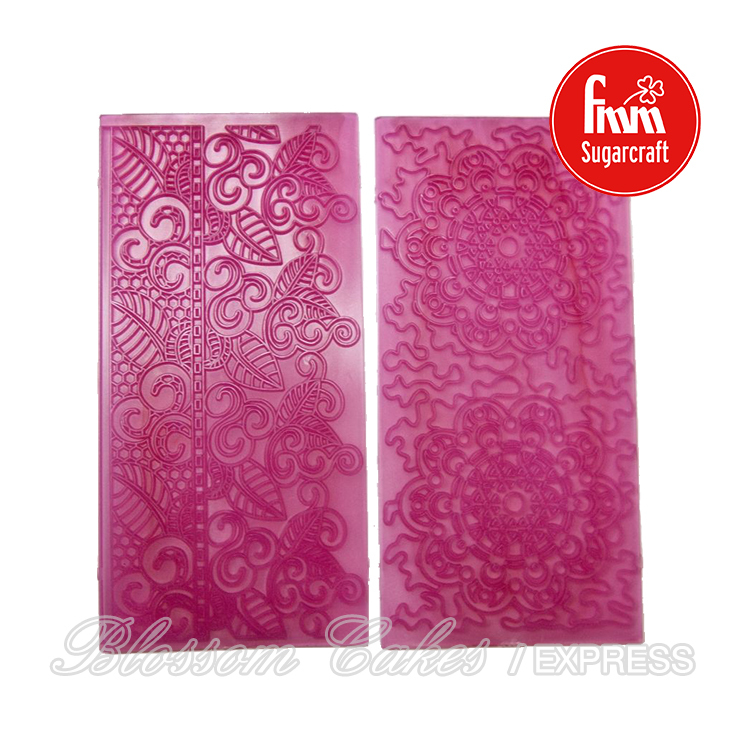 FMM Impression Mats Set #4 - Filigree Lace & Lace Motif