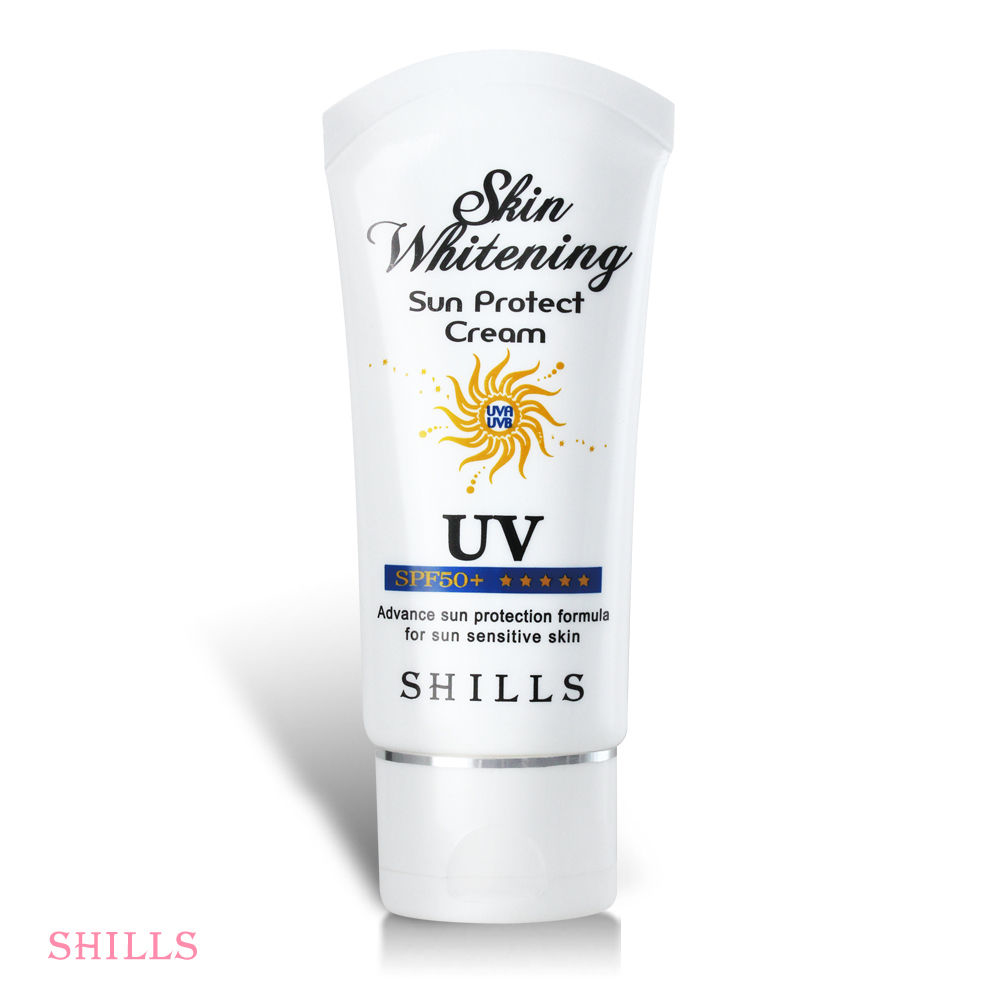 SHILLS Whitening Sun Protect Cream SPF 50+★★★★★
