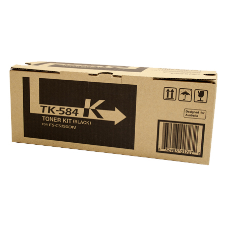 【Kyocera】 原廠黑色碳粉匣 (TK-584K)