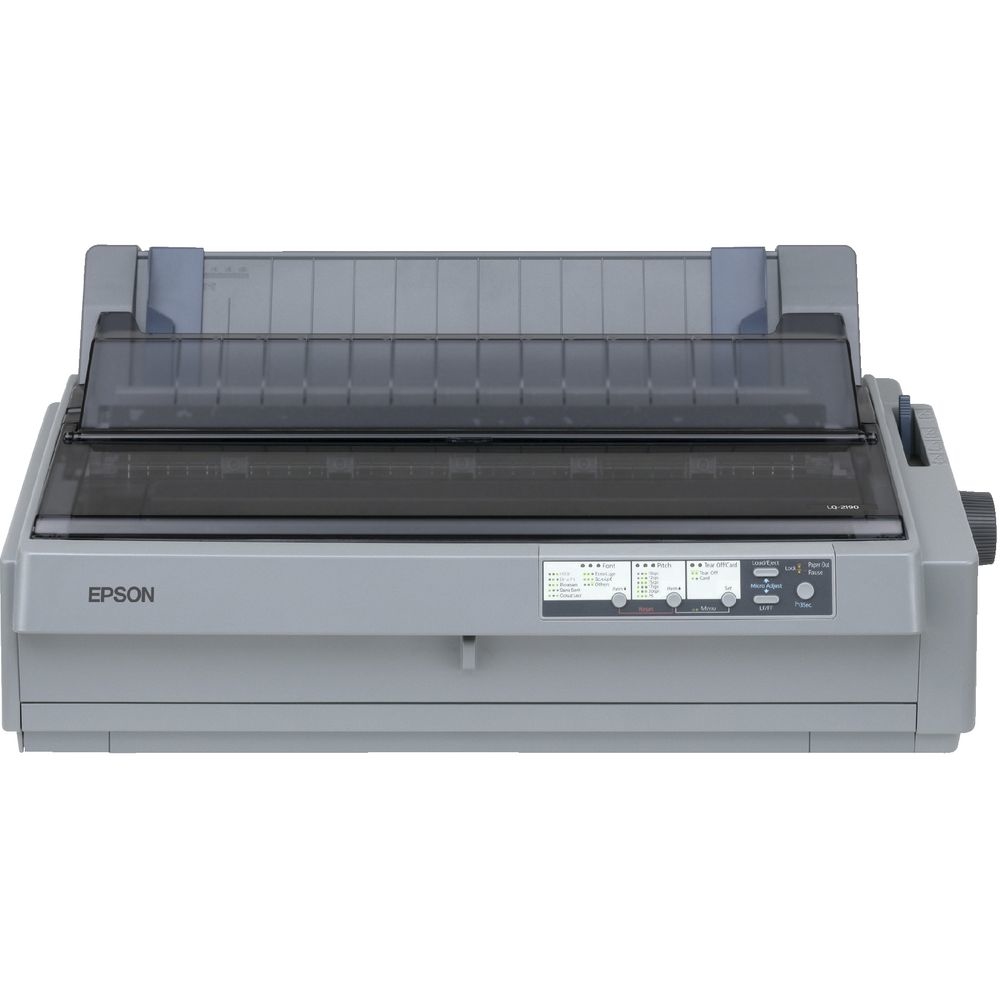 【EPSON】LQ-2190C 點矩陣印表機 (內建中文 超高速列印 具前方進紙能力的24針點陣印表機)