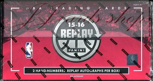 NBA 2015-16 Panini Replay 重播回顧系列 籃球卡 卡盒