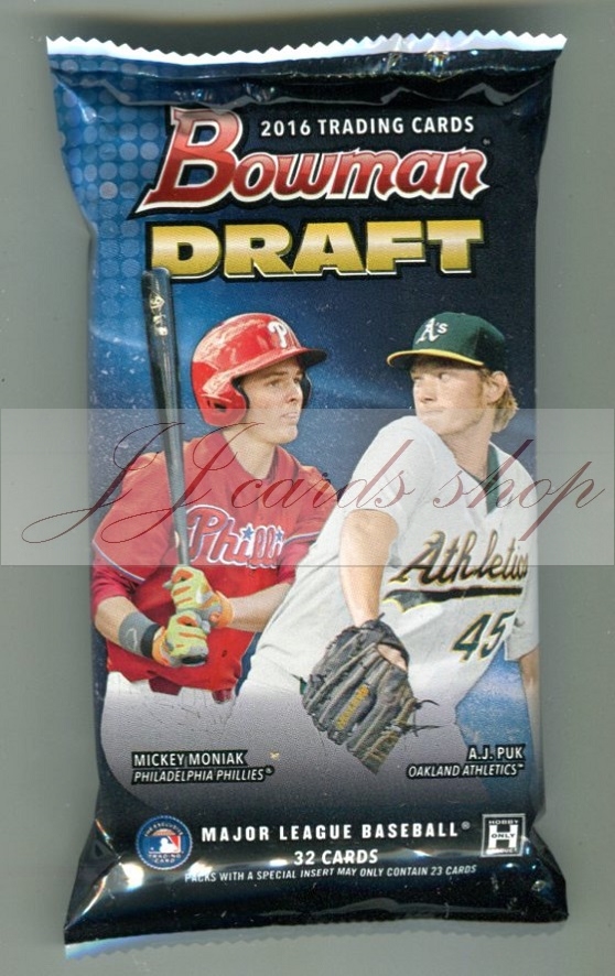 MLB 2016 Bowman Draft JUMBO 棒球卡 卡包