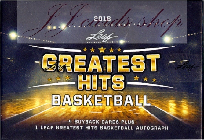 NBA 2016 Leaf Greatest Hits Basketball 籃球卡 卡盒