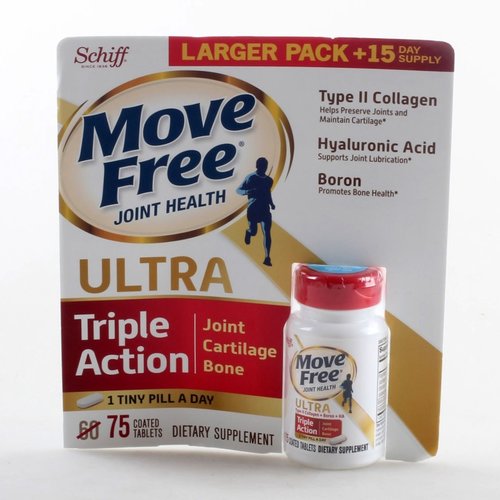 Schiff Move Free Ultra Triple Action (含UC-II膠原蛋白+HA透明質酸