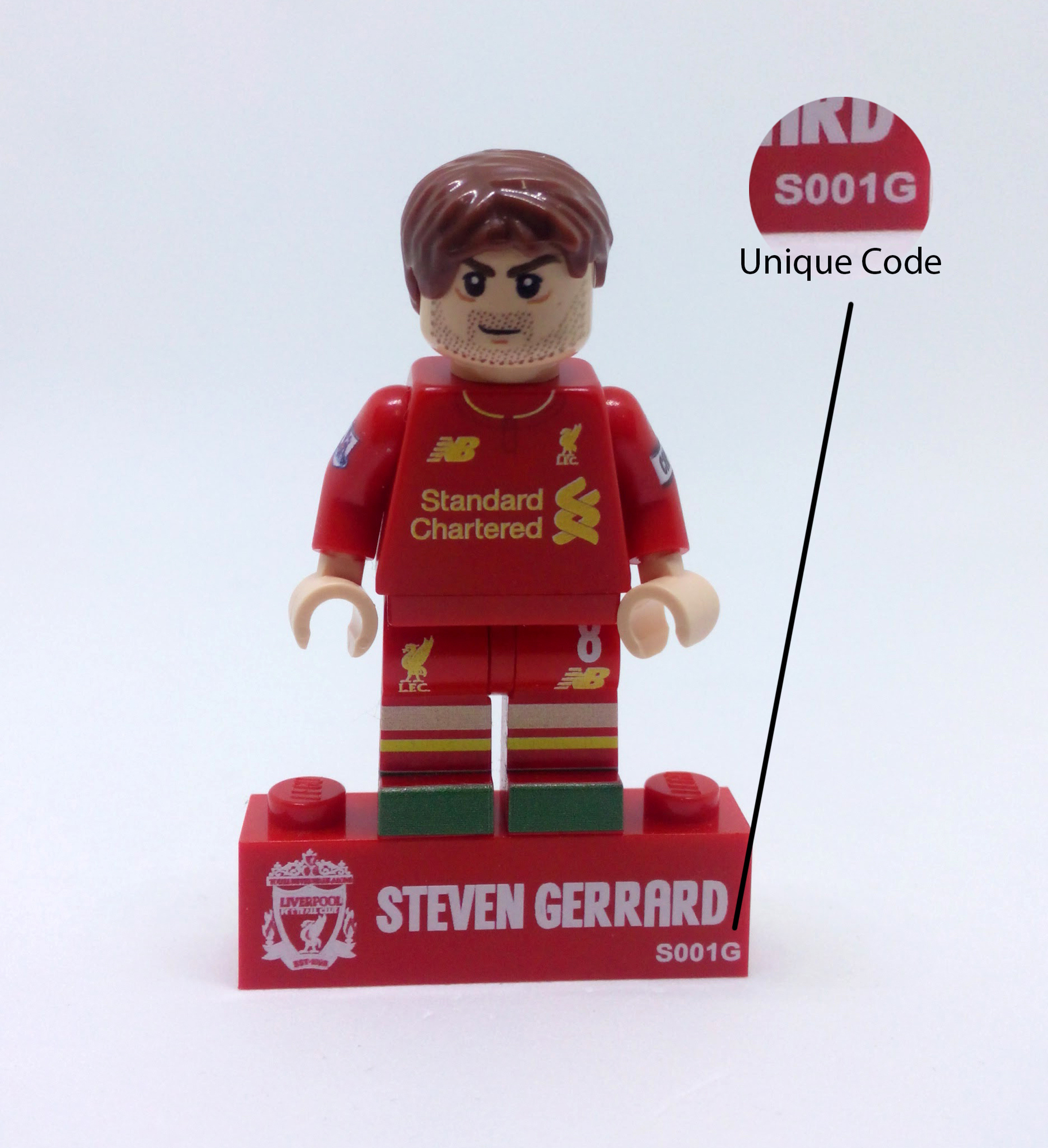 Lego Minifigs Special Edition Steven Gerrard