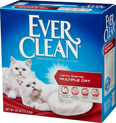 Everclean 多貓用特香貓砂25lbs