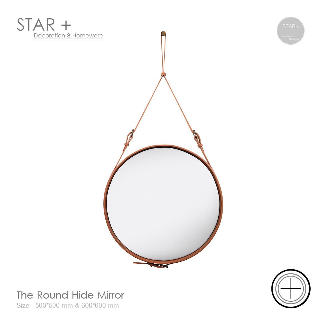 The Round Hide Mirror