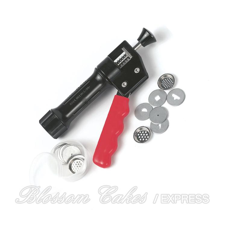 Tritools Sugarcraft Gun with 17 Design Discs