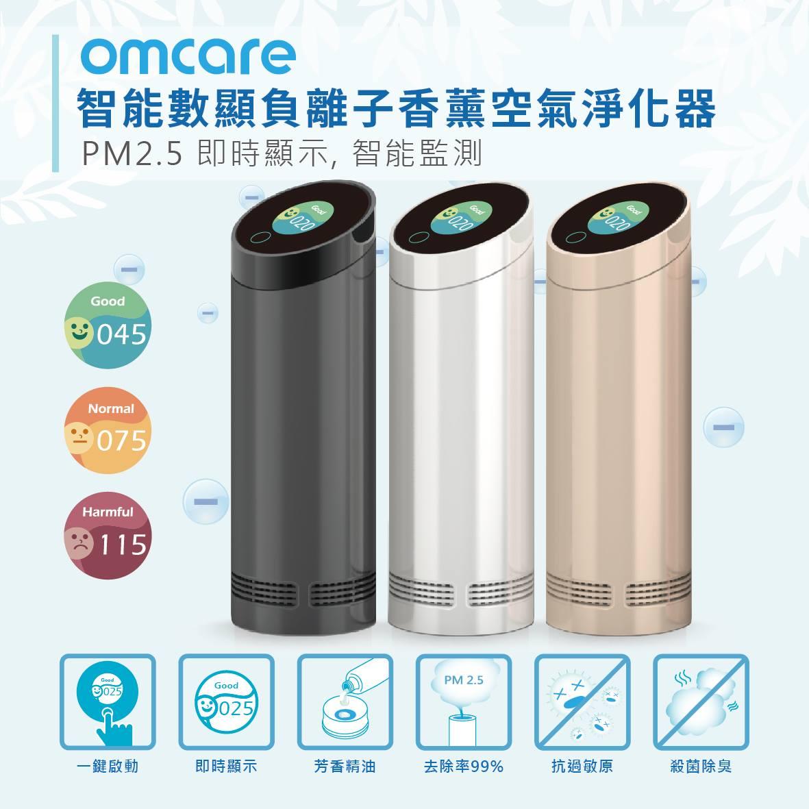 omcare™ 空氣指數監察淨化器