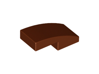 Lego 11477 Slope, Curved 2 x 1 No Studs