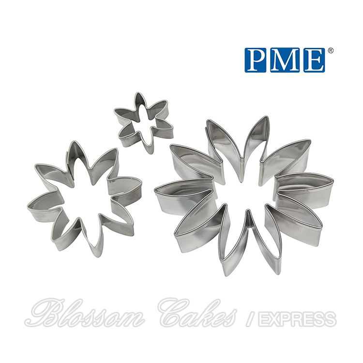 PME Stainless Steel Daisy Cutters, Set of 3