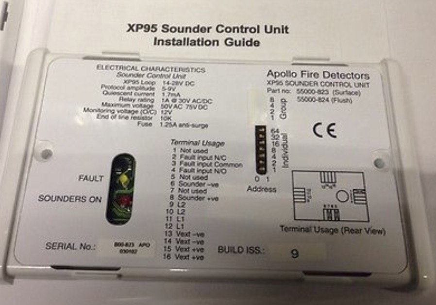 Apollo Addressable - Series XP95 Sounder Control Module
