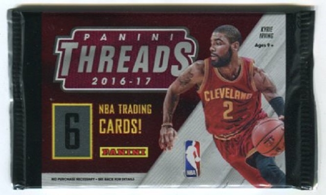 NBA 2016-17 Panini Threads Basketball 籃球卡 卡包