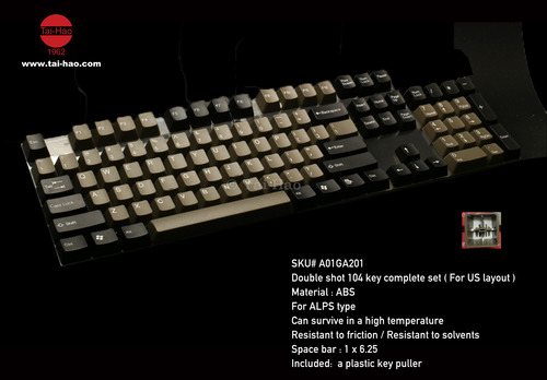 alps Keycaps,Gaming Keycaps, DoubleShot