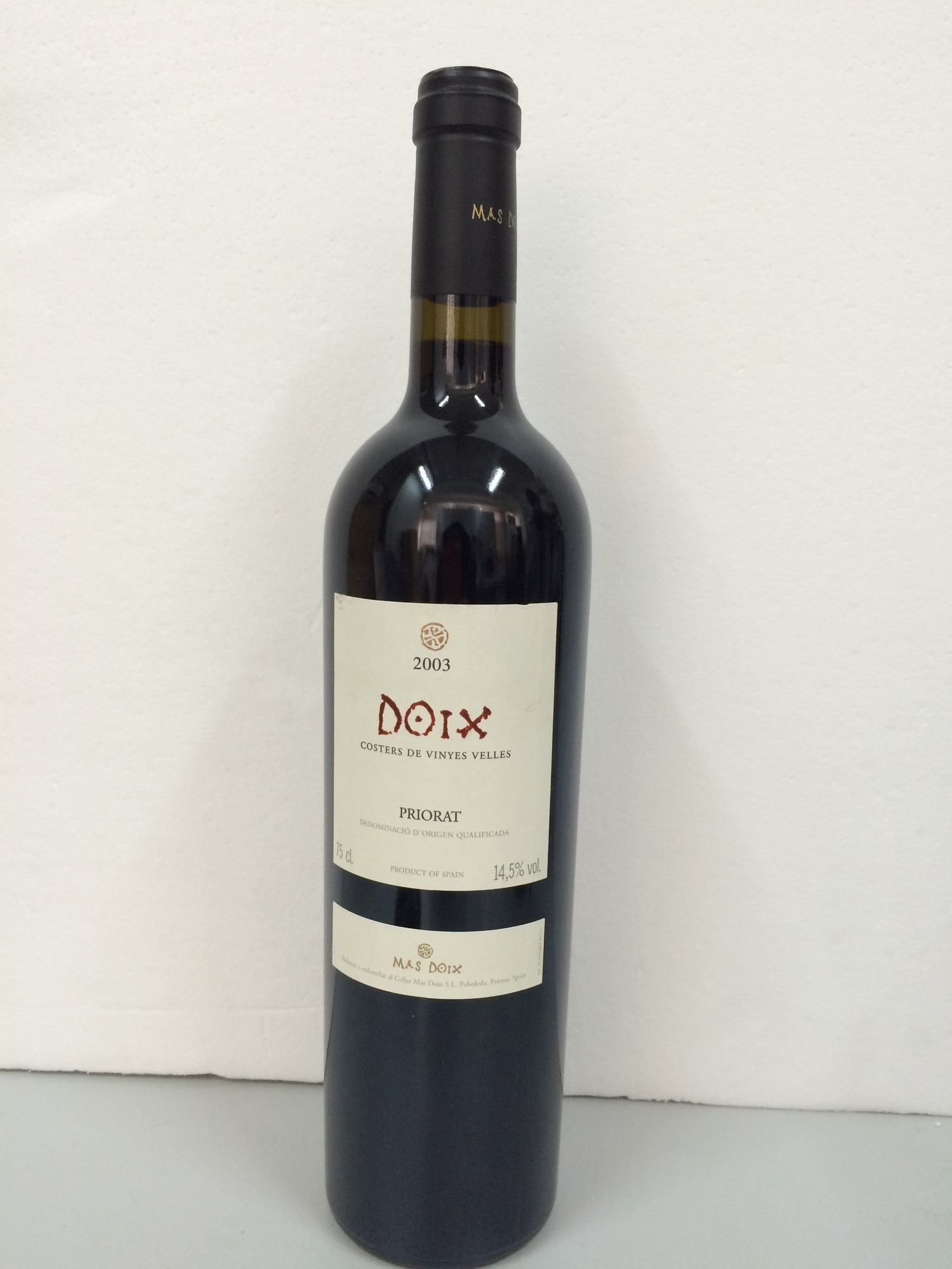 Mas Doix Costers De Vinyes Velles 2003