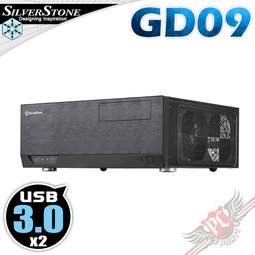 PC PARTY 銀欣 SilverStone GD09 USB 3.0 HTPC 電腦機殼