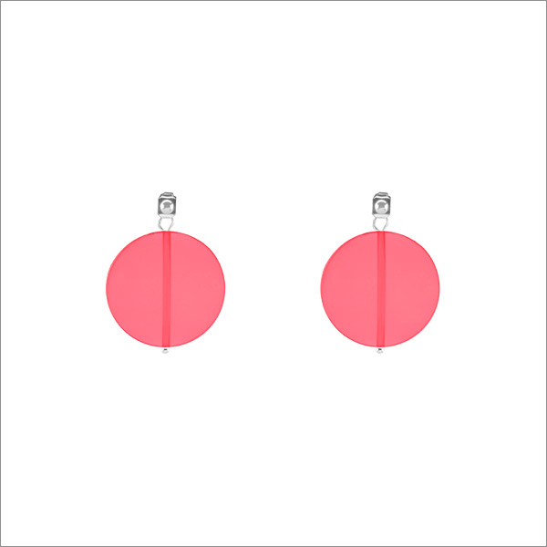 Snatch 圓點少女耳環 - 紅 / Snatch Hello Spot Girl Earrings- wa