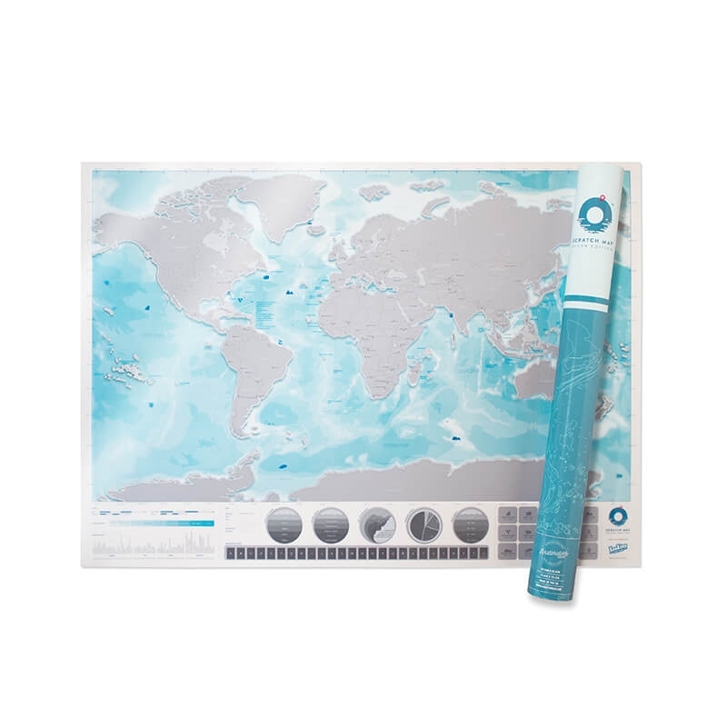 【Luckies】地圖刮刮樂 世界地圖篇-豪華旅行版