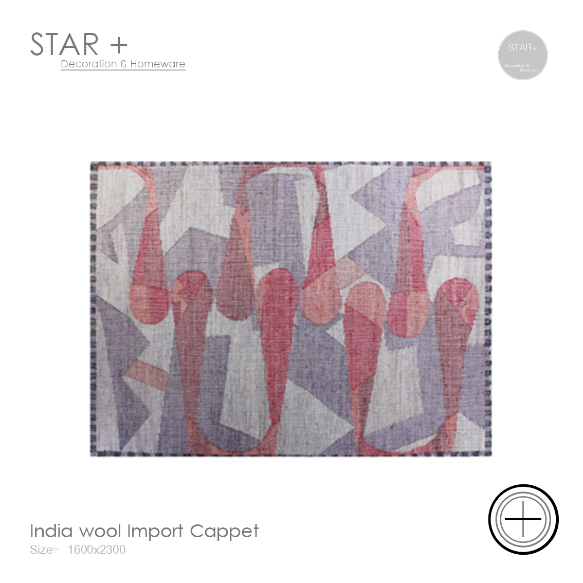 India Wool Import Cappet - 地毯