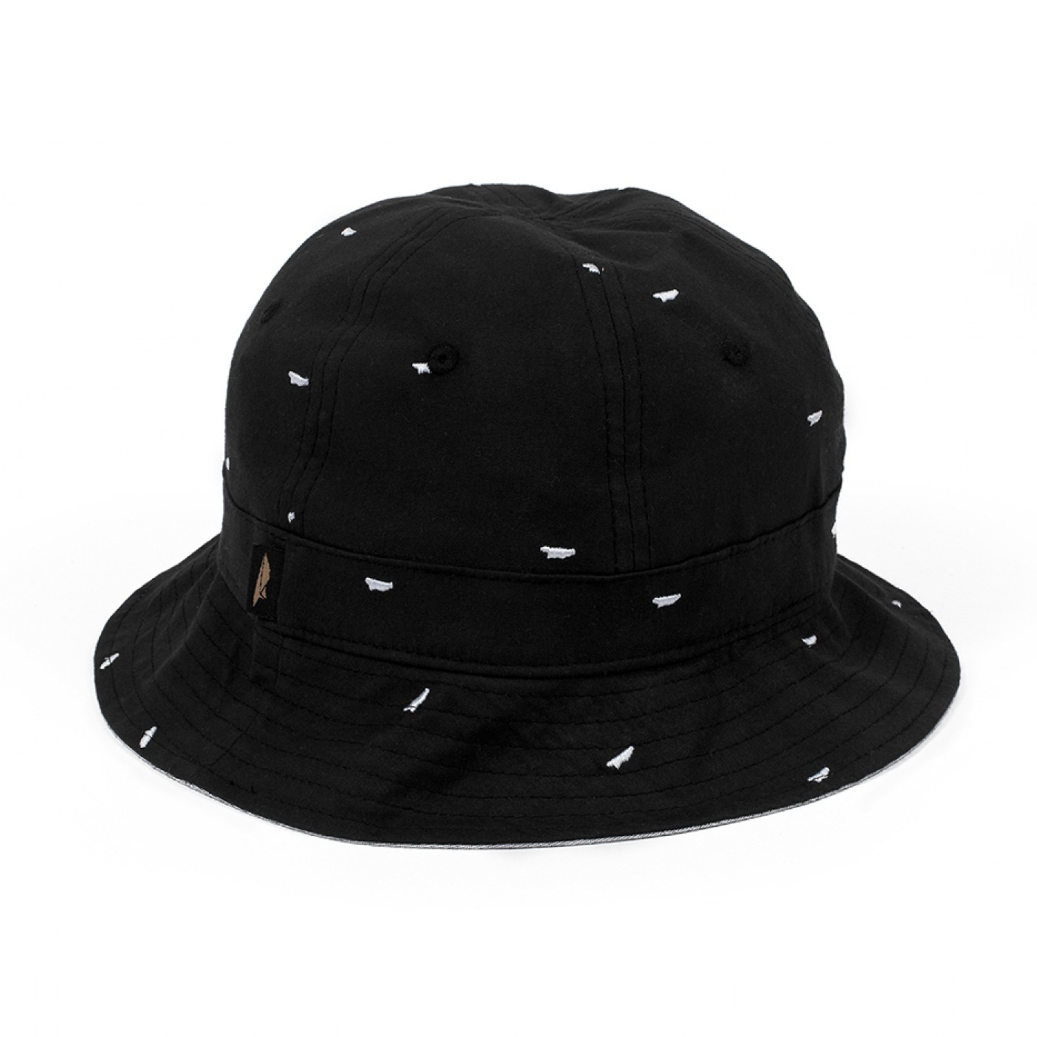 *Benny Gold Paper Plane Pattern Bucket