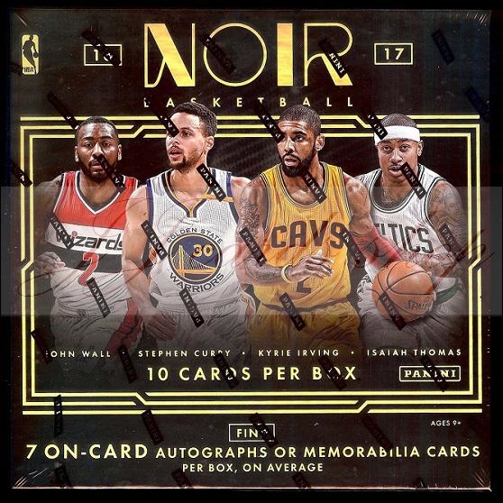 NBA 2016-17 Panini NOIR Basketball 黑國寶 籃球卡 卡盒