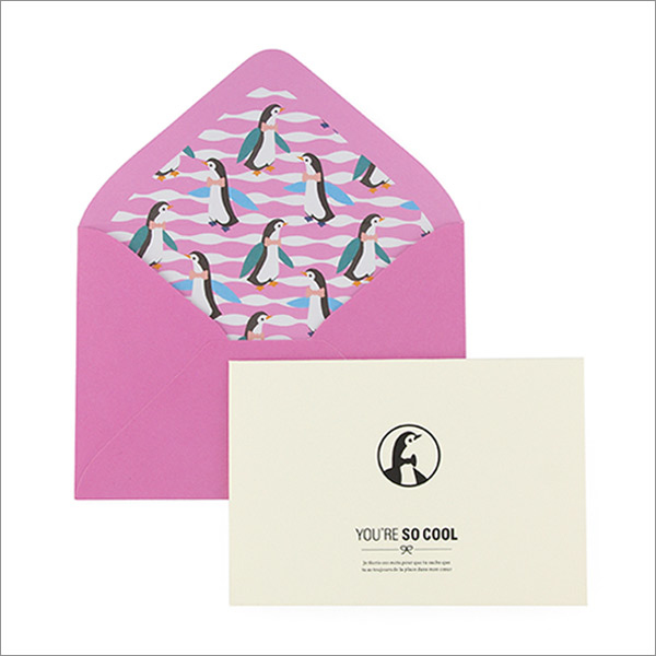 Pinky Penguin Card