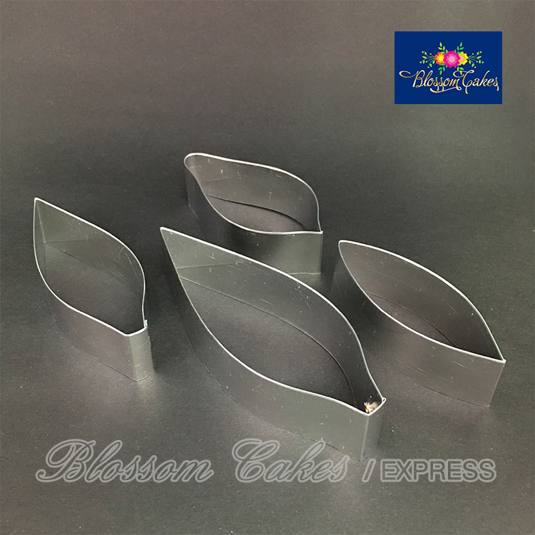 Lily Petal & Leaf Cutters, Set of 4