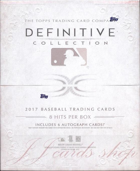 MLB 2017 Topps Definitive Collection Baseball 權威系列 棒球卡