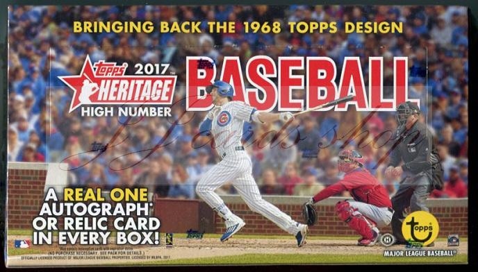 MLB 2017 Topps Heritage High Number Baseball 復古系列 棒球卡 卡