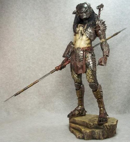 Unpainted alternative hunter, predator, resin model kit