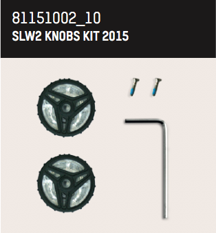 SLW2旋鈕 (黑/透明) 單一尺碼