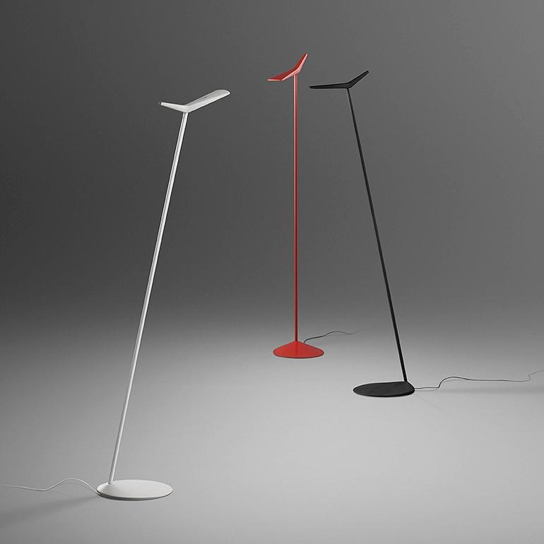VIBIA 西班牙 Skan 立燈 - White / Black / Red