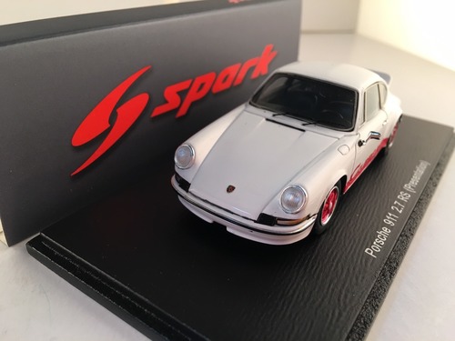 Spark S4467 Porsche 911 2.7 RS 1973 1/43 (樹酯車)