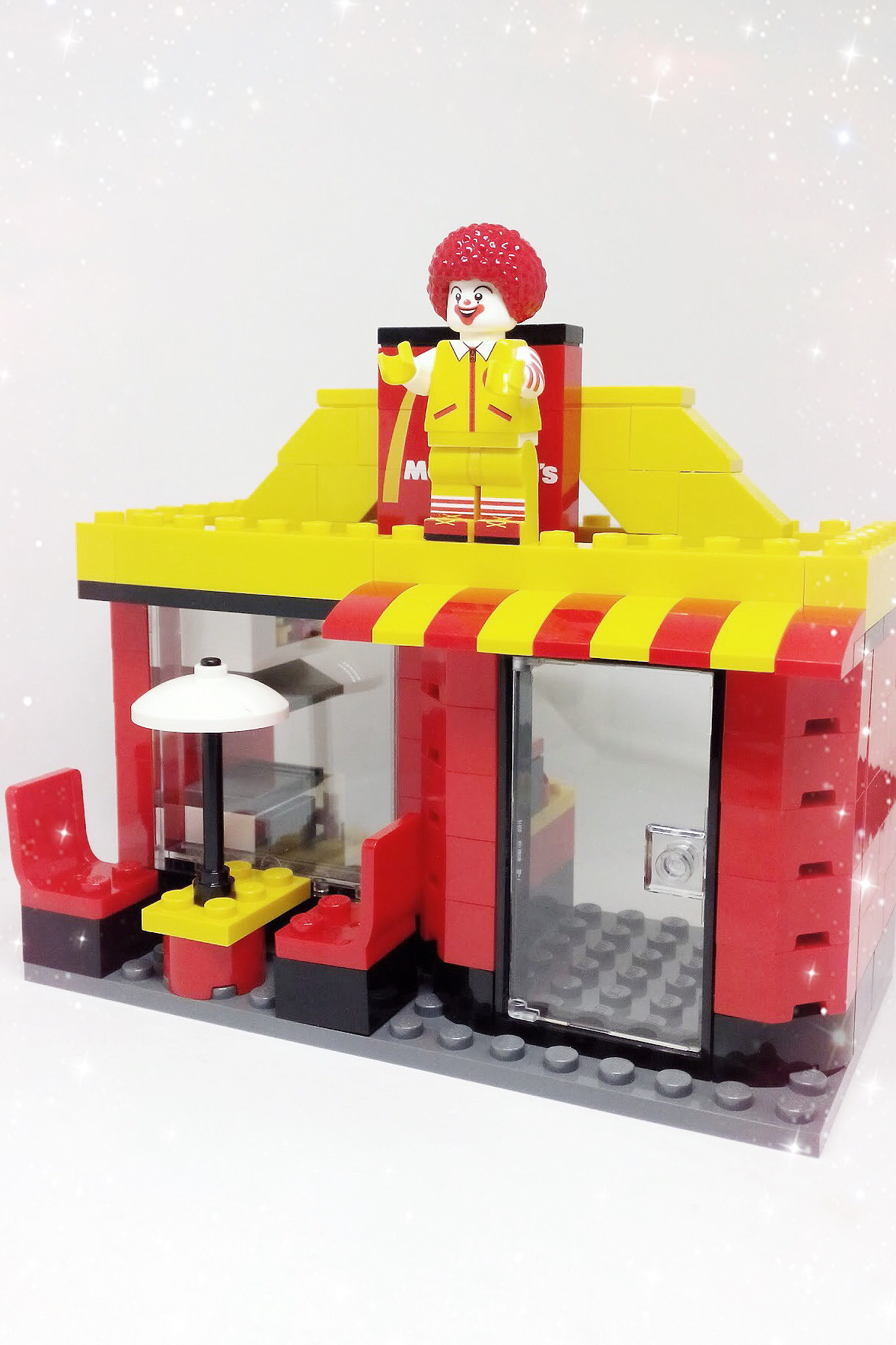 Custom Lego Fast Food Shop