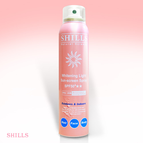 SHILLS Whitening Light Sun-Screen Spray SPF50+★★