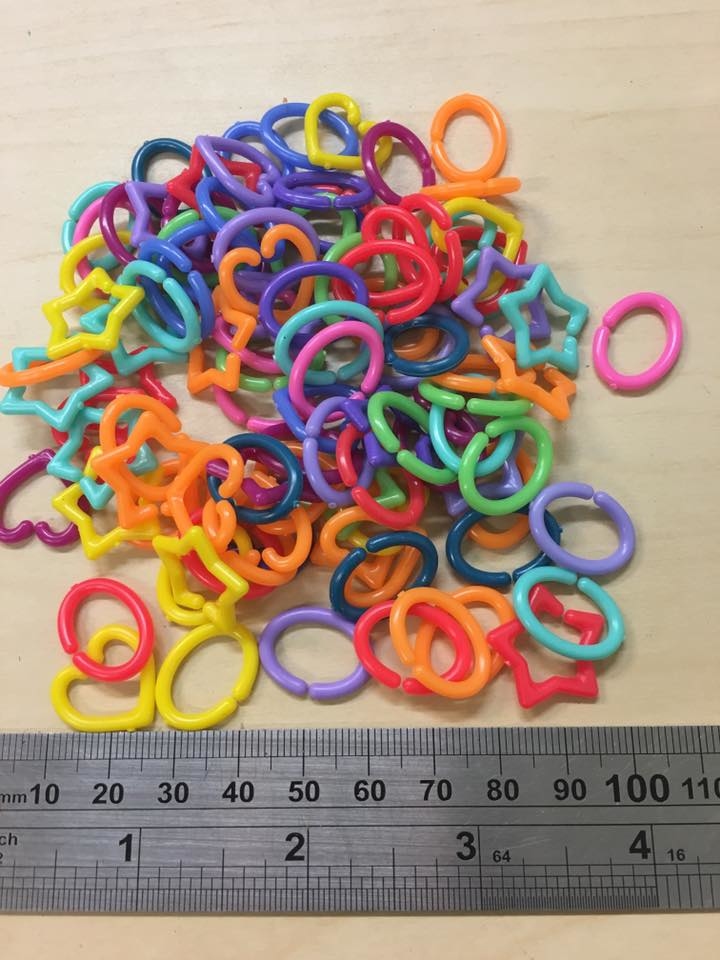 Plastic Mini Links Opaque