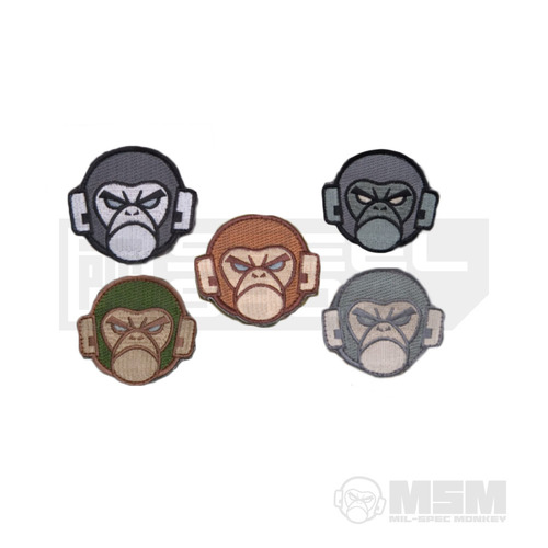 Mil-Spec Monkey Monkey Head LOGO Patches