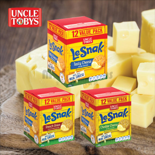 🇦🇺 ️澳洲直送【UNCLE TOBYS LeSnak 芝士餅】