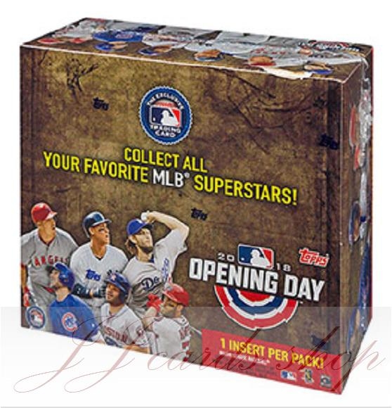 MLB 2018 Topps Opening Day 開幕日 系列 棒球卡 卡盒