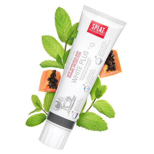 SPLAT舒潔特 WHITE PLUS 亮白抗敏牙膏