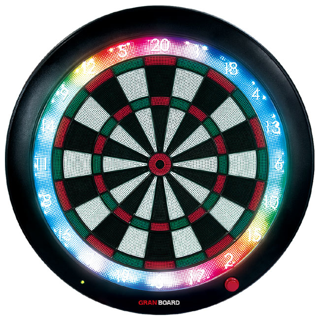 Granboard 3S LED 燈提示藍芽電子飛鏢靶