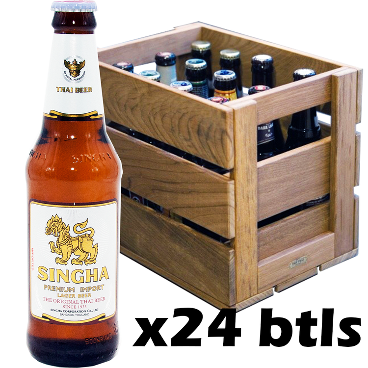 Singha Beer (24x 330ml Bottle)