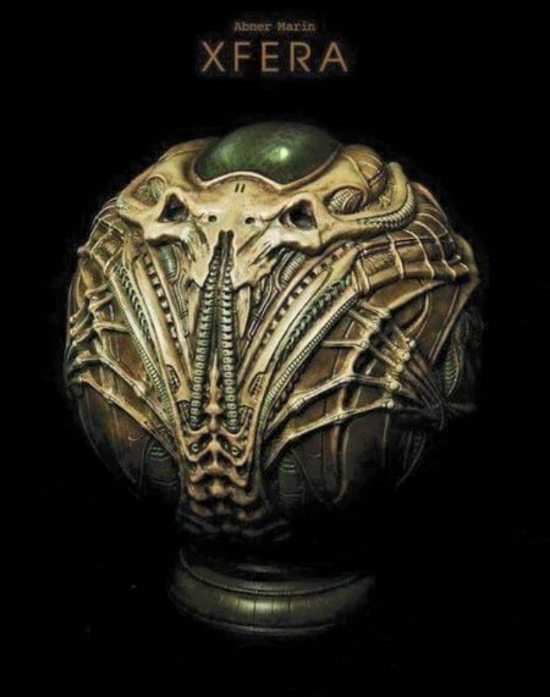 11cm high alien ball