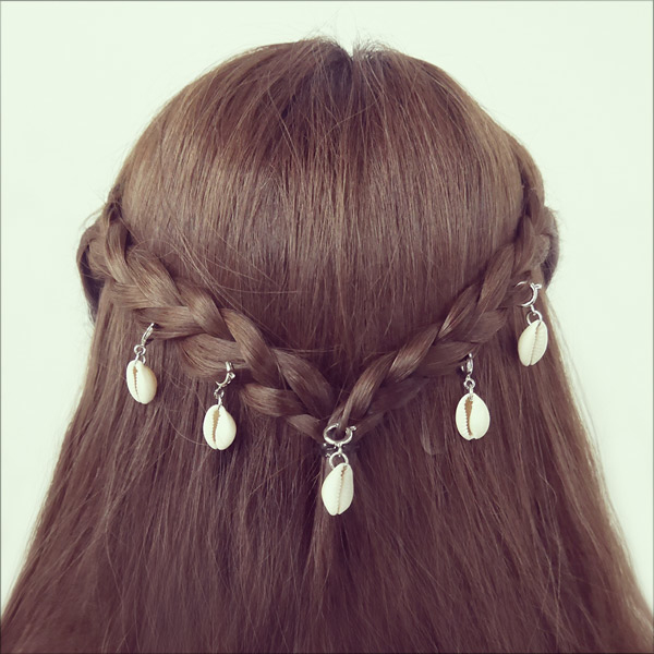 貝殼圈圈扣髮飾 / Shell Buckles Hair Acc